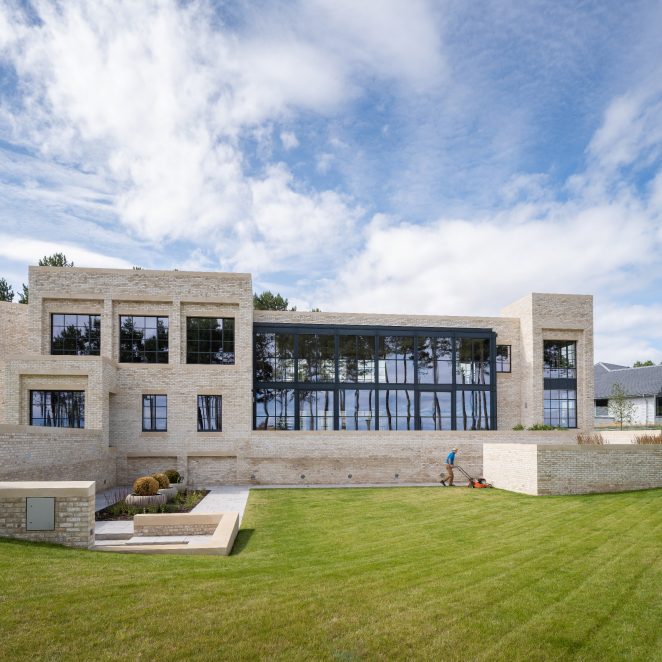 Impressive views inside and out