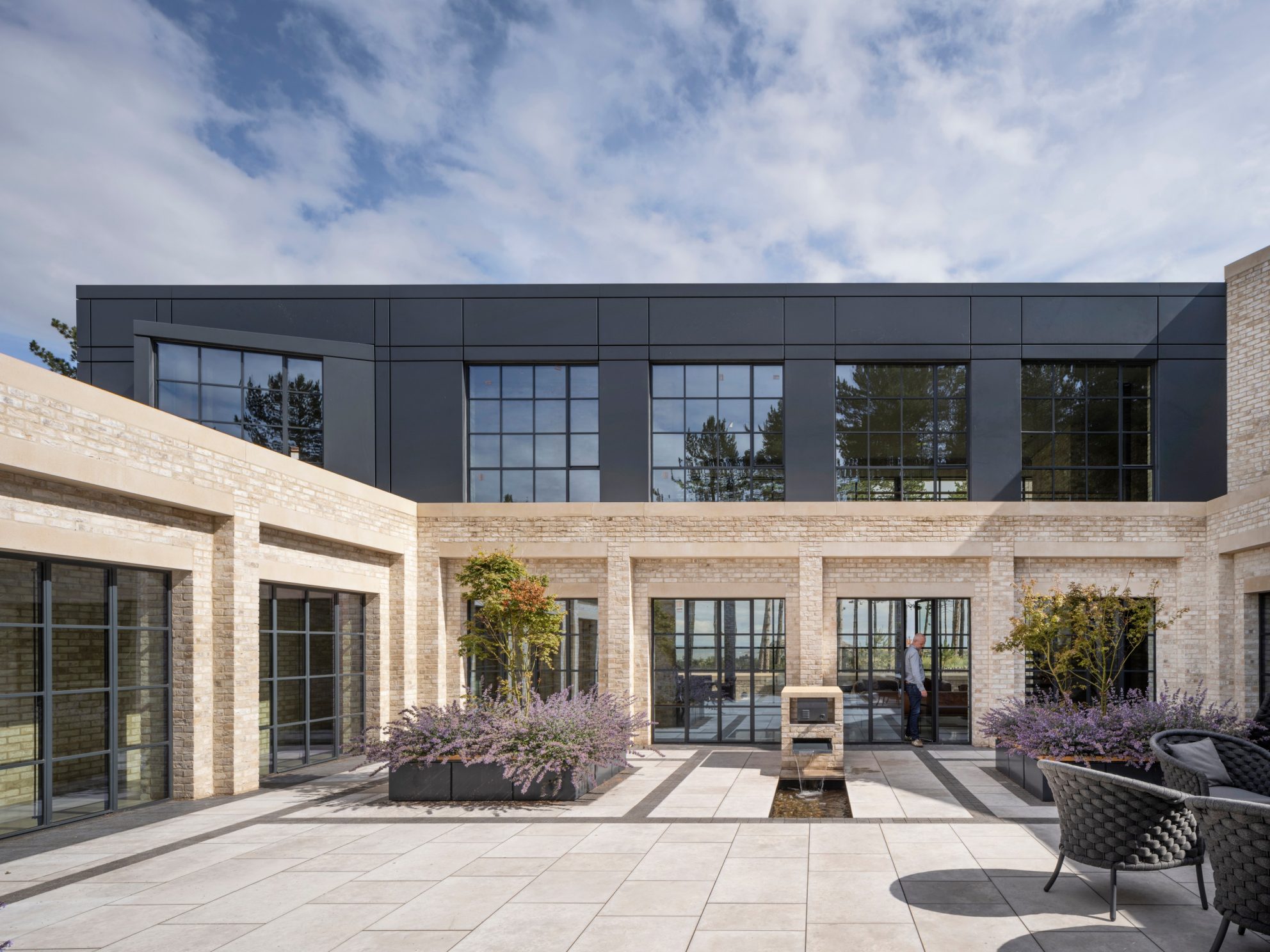 Impressive views inside and out